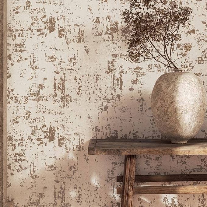 Interior wall-covering - Lin Plâtré - Elitis - linen / polyester / non ...