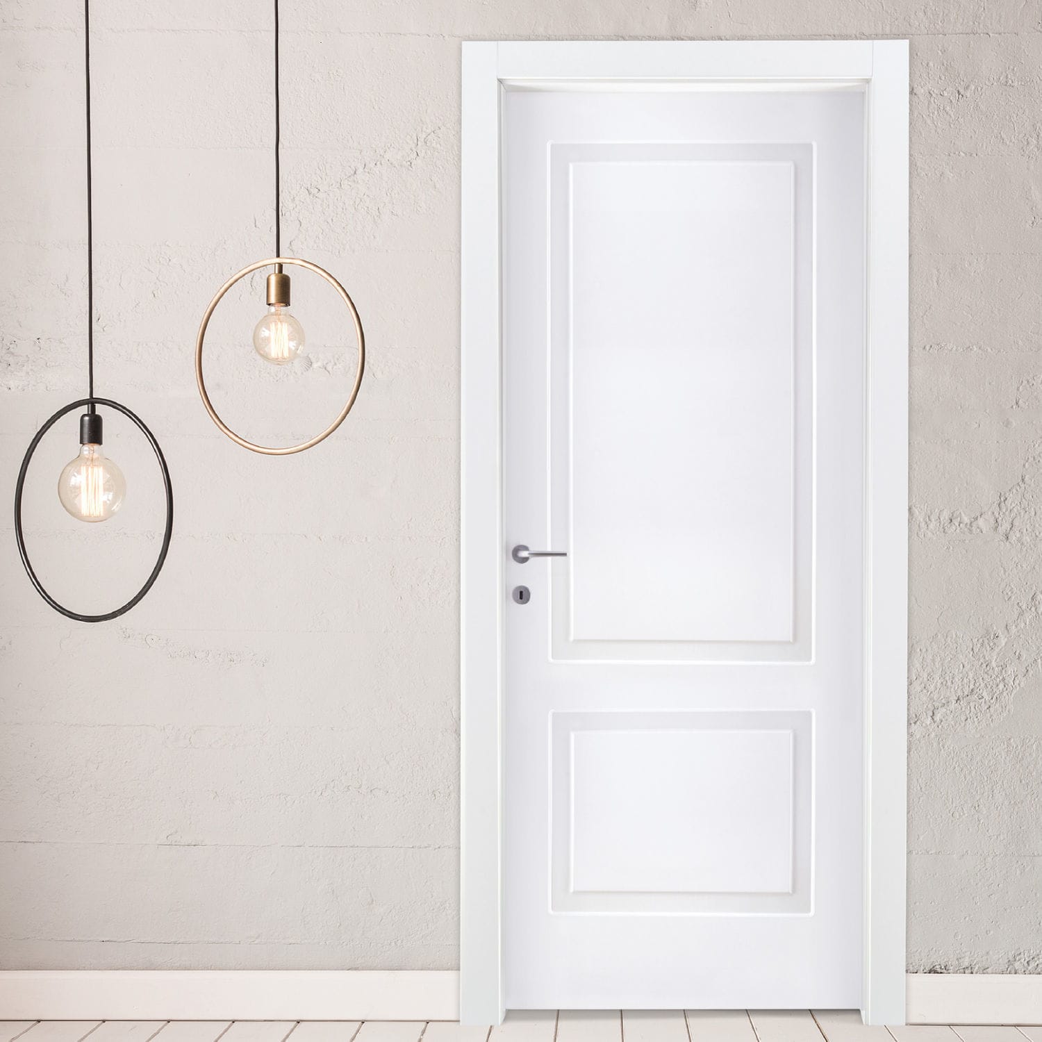 Interior door - ELBA - AGOPROFIL S.p.A - MDF / swing / contemporary