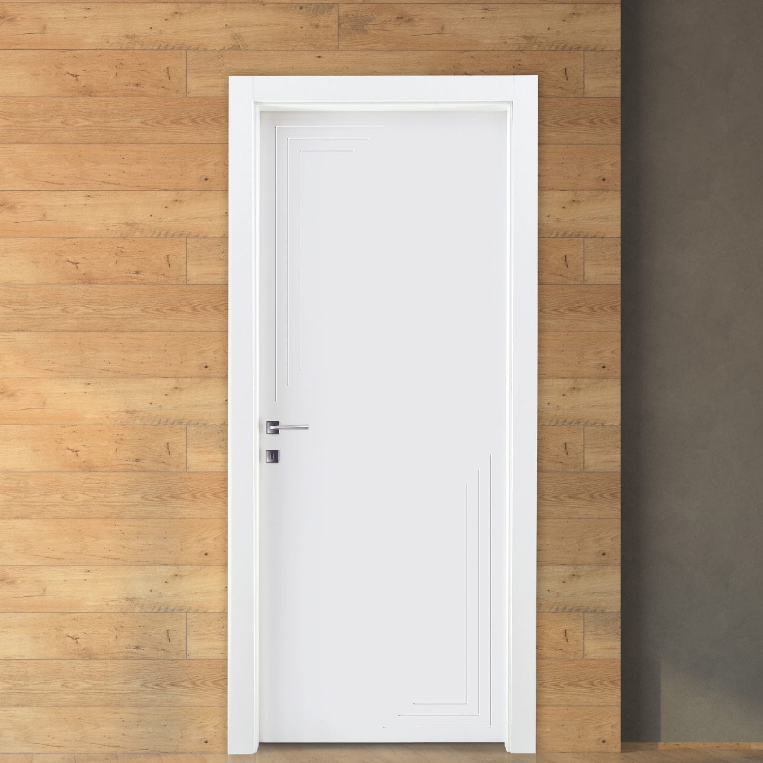 Interior door - MILOS - AGOPROFIL S.p.A - MDF / swing / contemporary