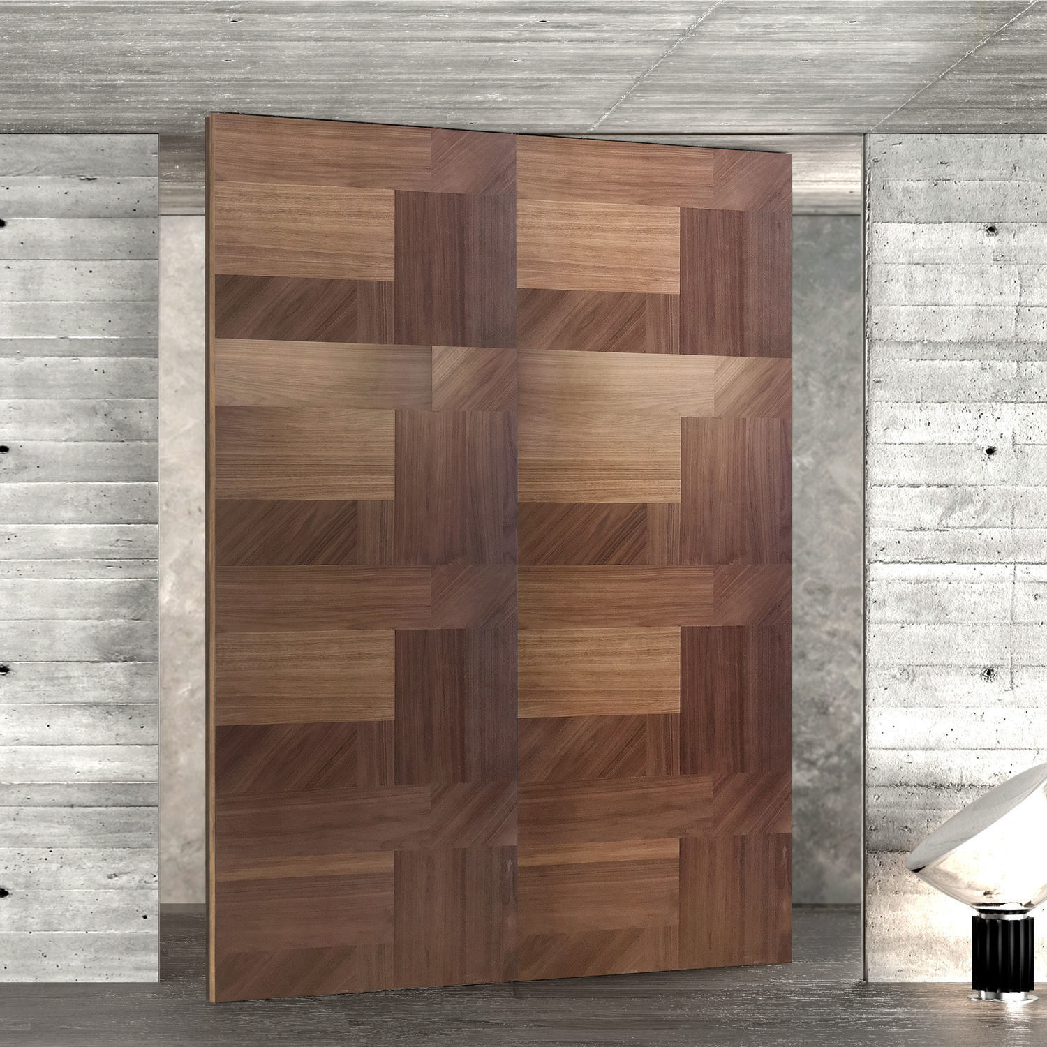 Interior door - WAVE FLAG FREEWALL CENTRAL PUSH VERSION - AGOPROFIL S.p ...