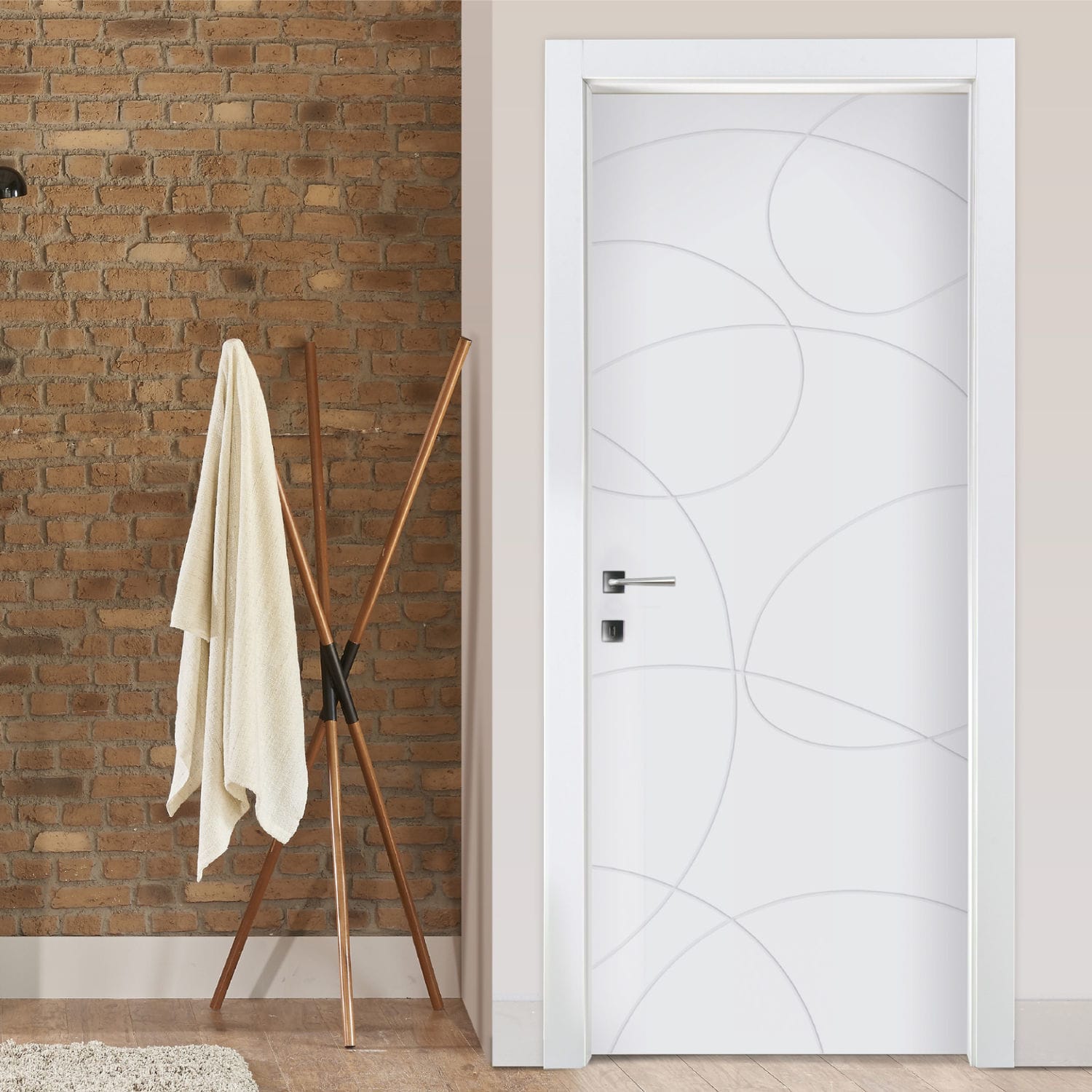 Interior door - ITAPARICA - AGOPROFIL S.p.A - MDF / swing / contemporary