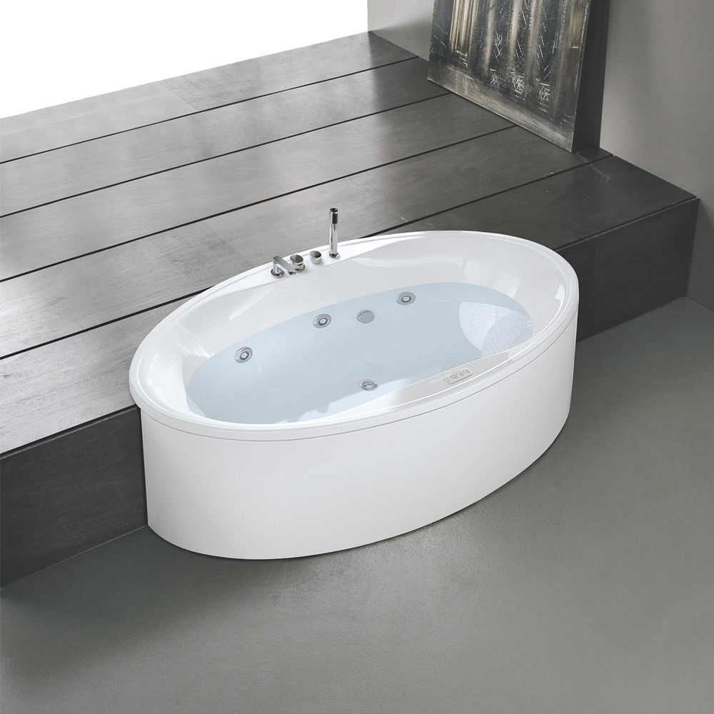 Oval bathtub - ZAPHIRO - HAFRO srl - professional / acrylic / contemporary