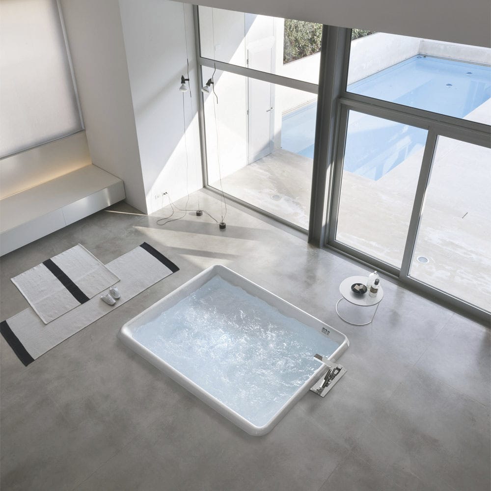 Home bathtub - BOLLA R INFINITY - HAFRO srl - acrylic / contemporary ...