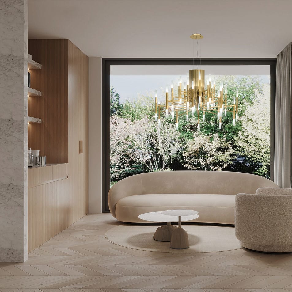 Contemporary chandelier - THELIGHT - alma light - sandblasted glass ...