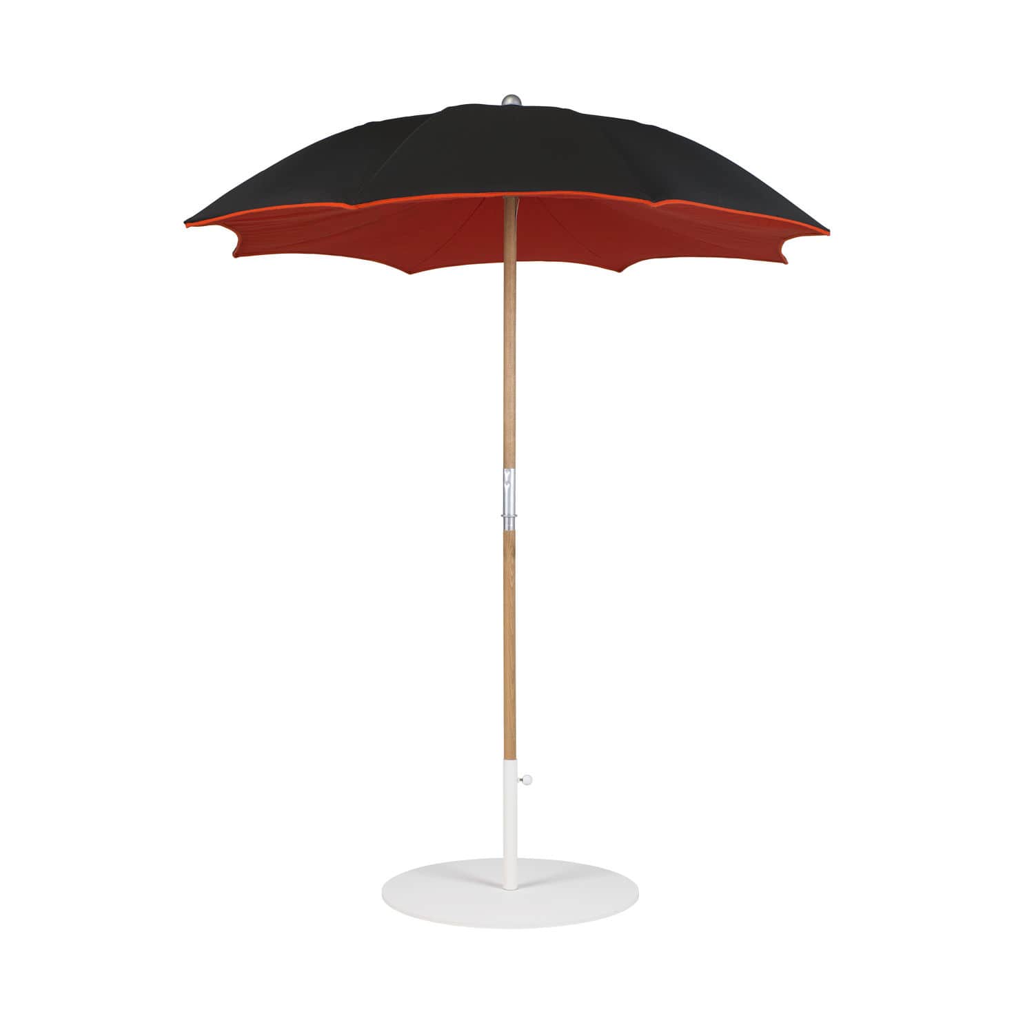 Round parasol - CHIUSO - Symo Parasols - fabric / commercial