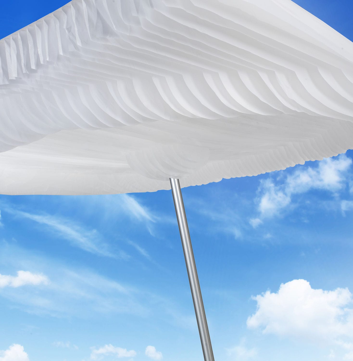 Square parasol - TWISTER - Symo Parasols - fabric / commercial