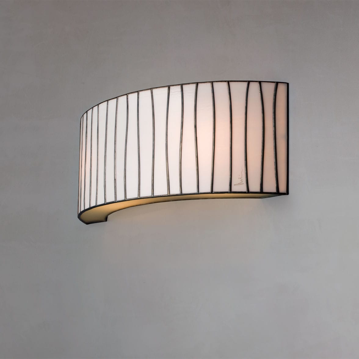 Contemporary wall light - Curvas - a emotional light - indoor / glass ...
