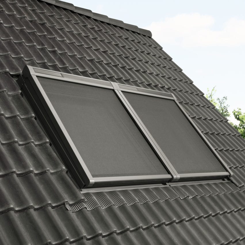 Roller blinds - VELUX - for roof windows / for window / canvas