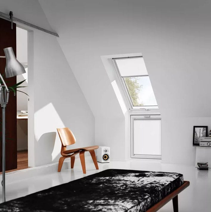 Fixed roof window - VERRIÈRE - VELUX - wooden / double-glazed / 1 leaf