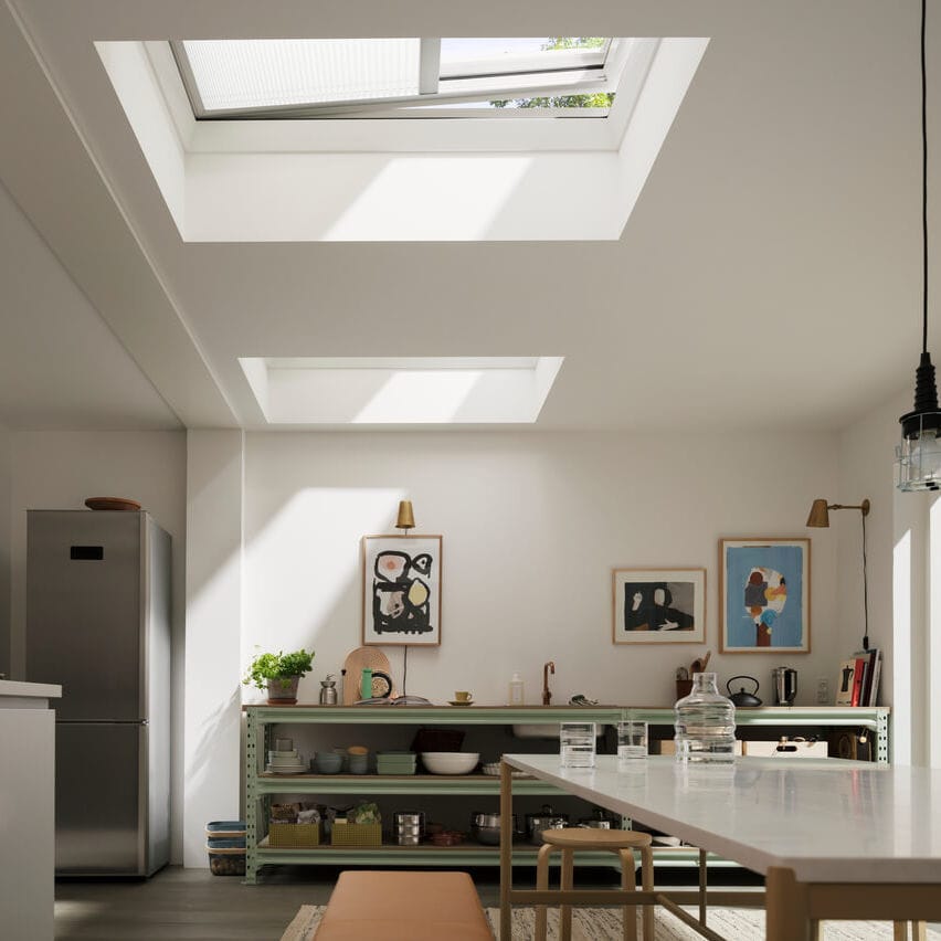 Pleated blinds - VELUX - for roof windows / for window / fabric