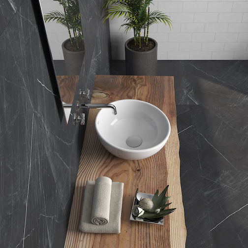 Indoor tile - MYSTERY - Roca Tile - wall / floor / porcelain stoneware