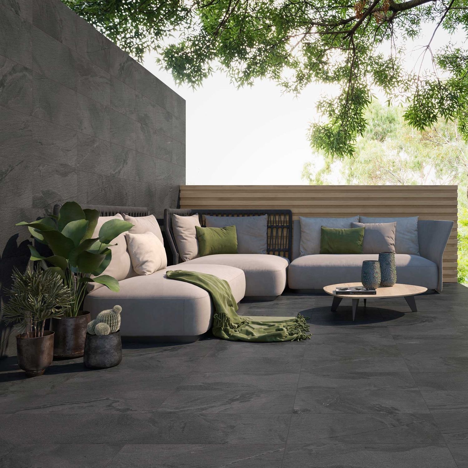 Porcelain stoneware tile - TERRANOVA - Roca Tile - natural finish ...