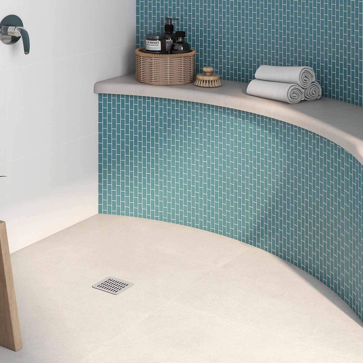 Ceramic mosaic tile - ROCK ART - Roca Tile - high-gloss / matte / satin