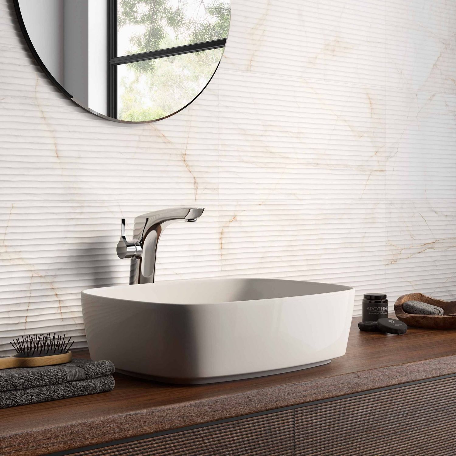 Indoor tile - DOLOMITA - Roca Tile - bathroom / living room / kitchen