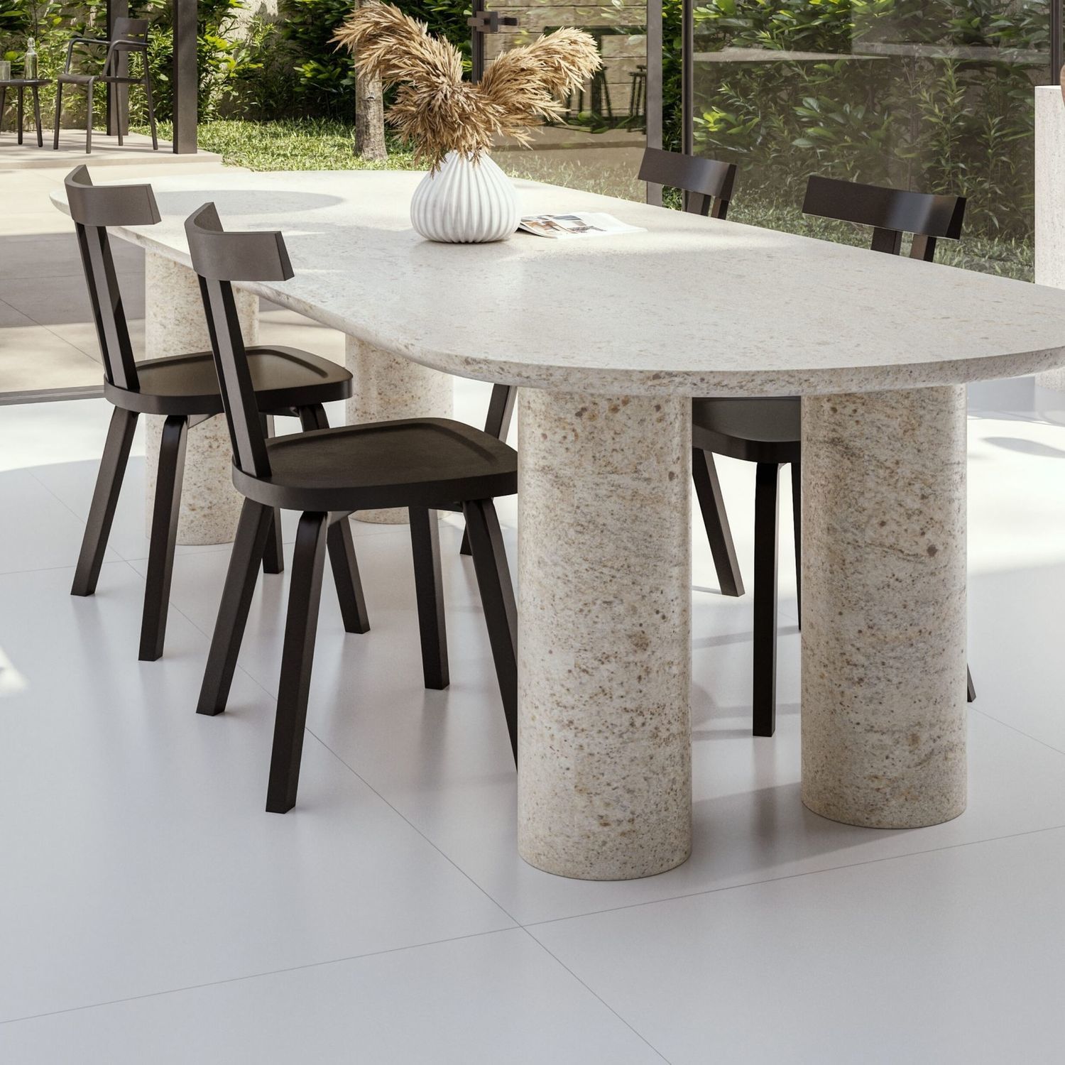 Indoor tile - KORONIS - Roca Tile - for office / for entryways / for ...