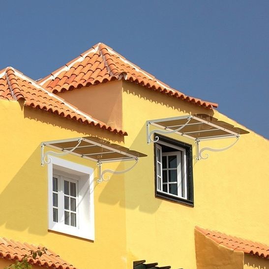Door canopy - DRITTA - FIVE STARS ITALY - for window / aluminium ...