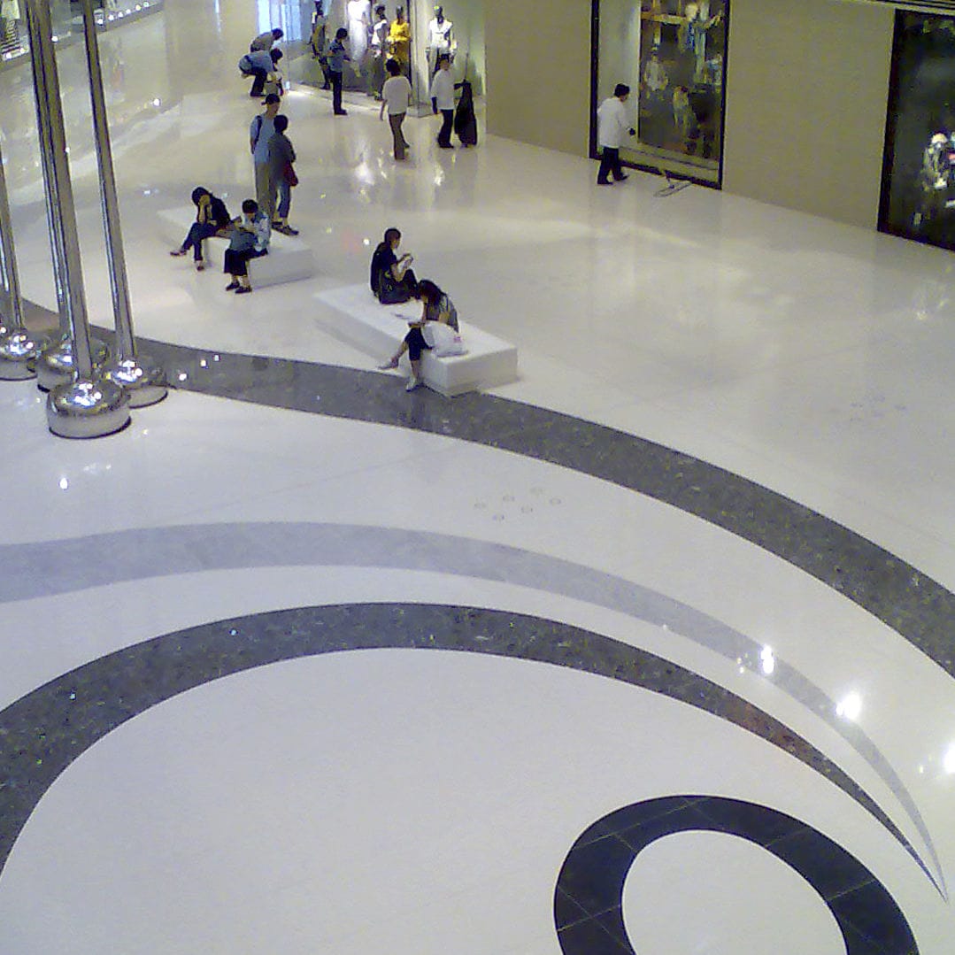 Engineered stone tile - PLAKA - QUARELLA - polished / indoor / outdoor