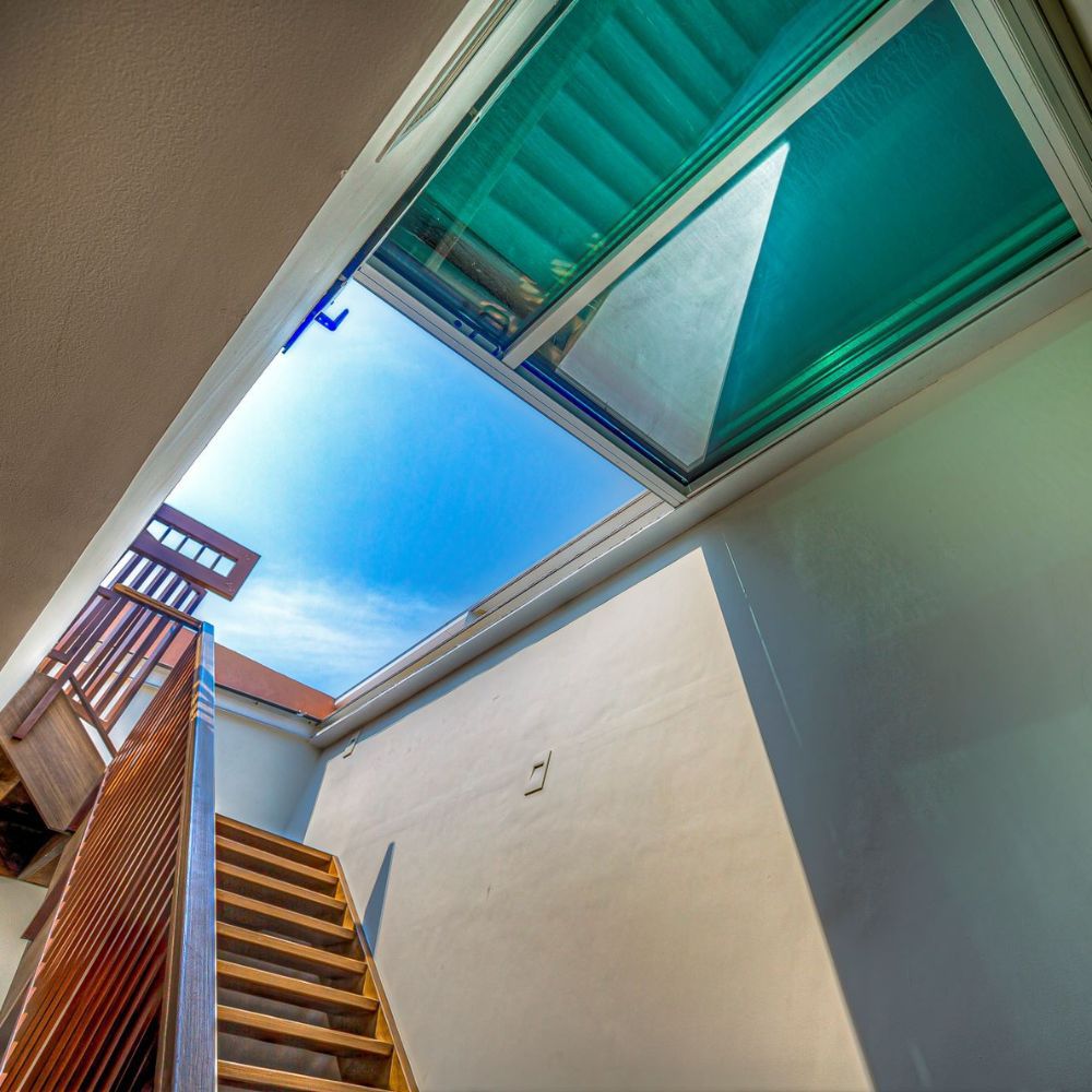 Roof access hatch - EVOLUTION LEAN-TO - Libart Enclosure Systems ...