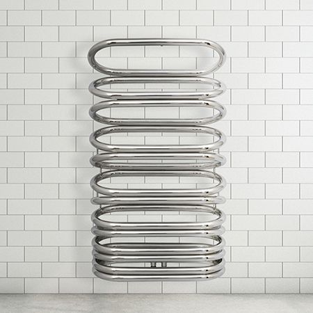 Hot water radiator - ELLIPS - AEON Sculptural Heating - 501 w...750 w ...