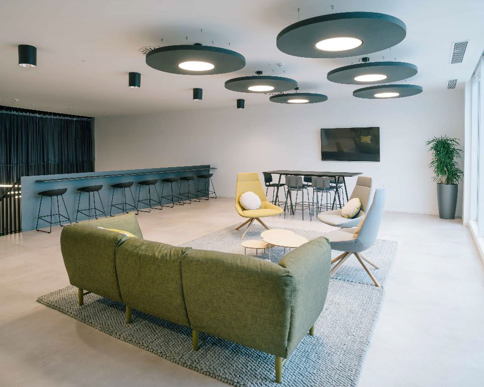 Wall-mounted acoustic panel - ACUSTIART-L - Acústica Integral - for ...