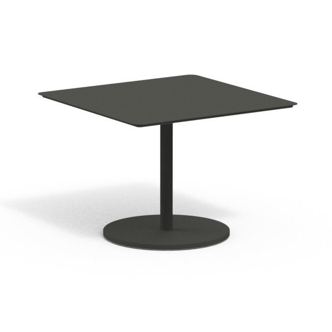 Contemporary bistro table - BUTTON 603 - RODA - lacquered aluminum ...