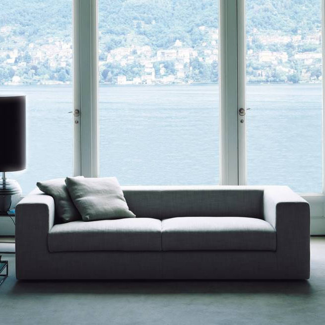 Sofa bed - WALL - Living Divani - contemporary / fabric / leather