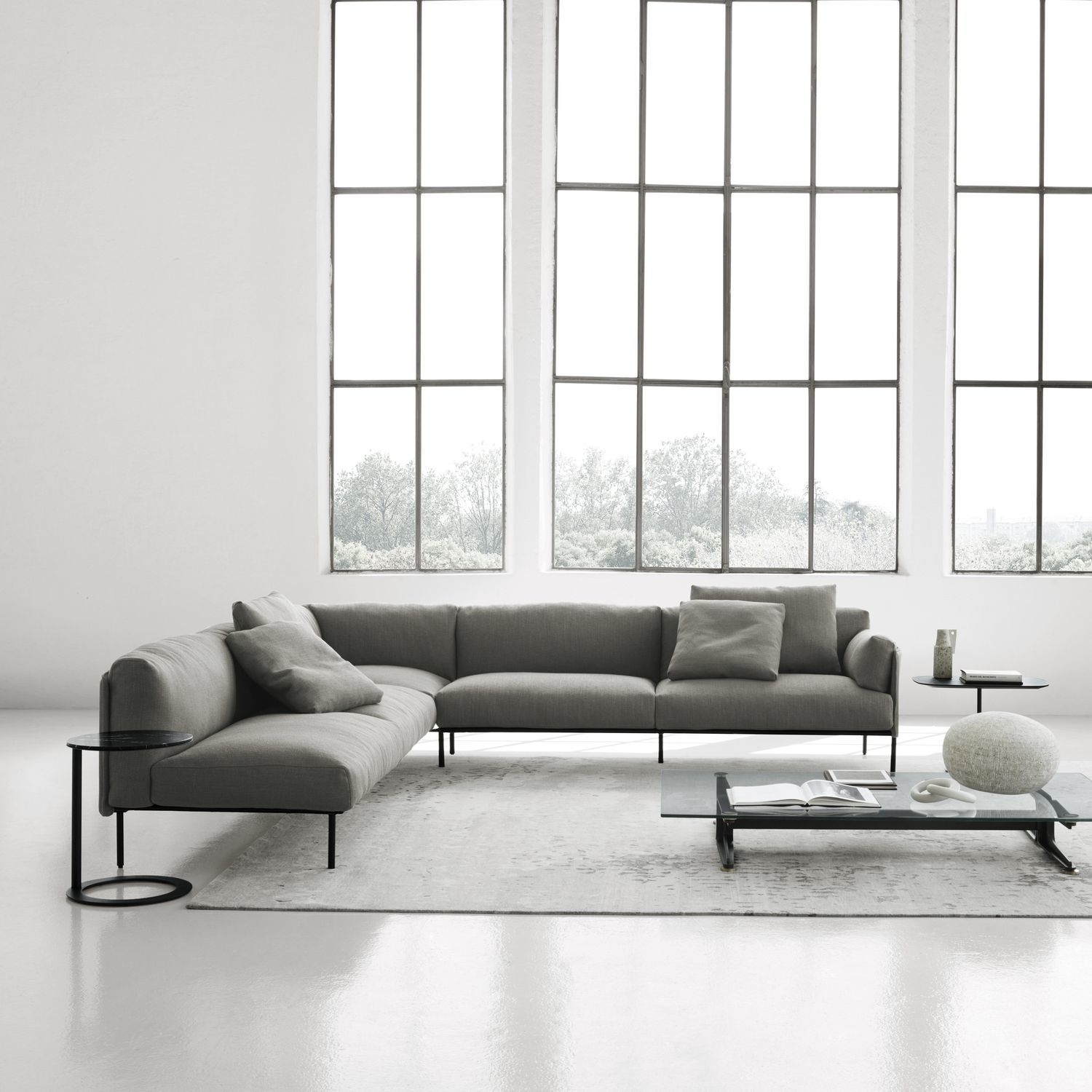 Modular sofa - Greene System - Living Divani - contemporary / fabric ...