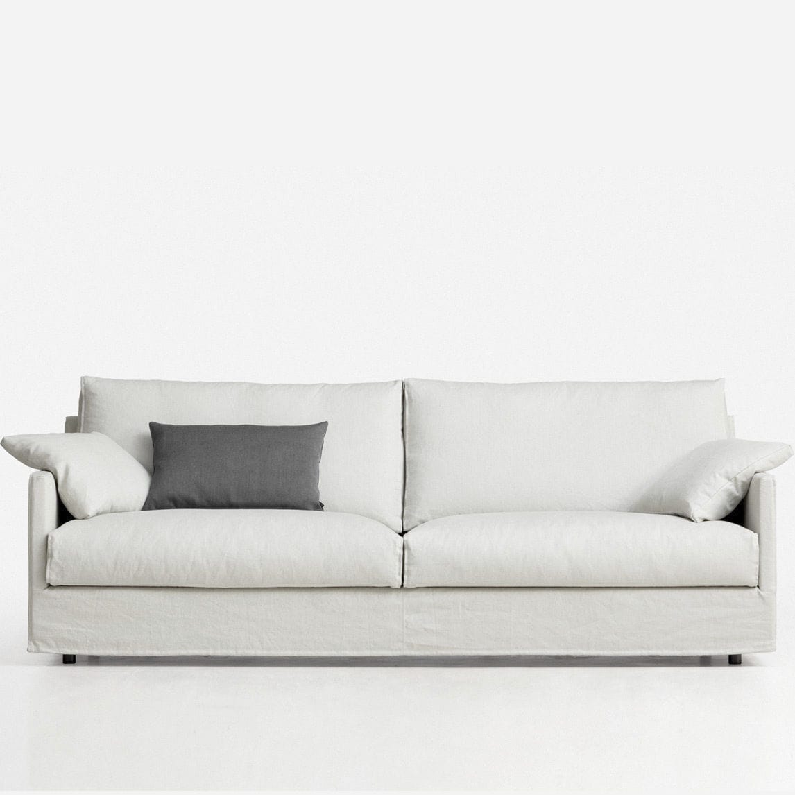 Modular sofa - JUNE - Joquer - contemporary / fabric / leather