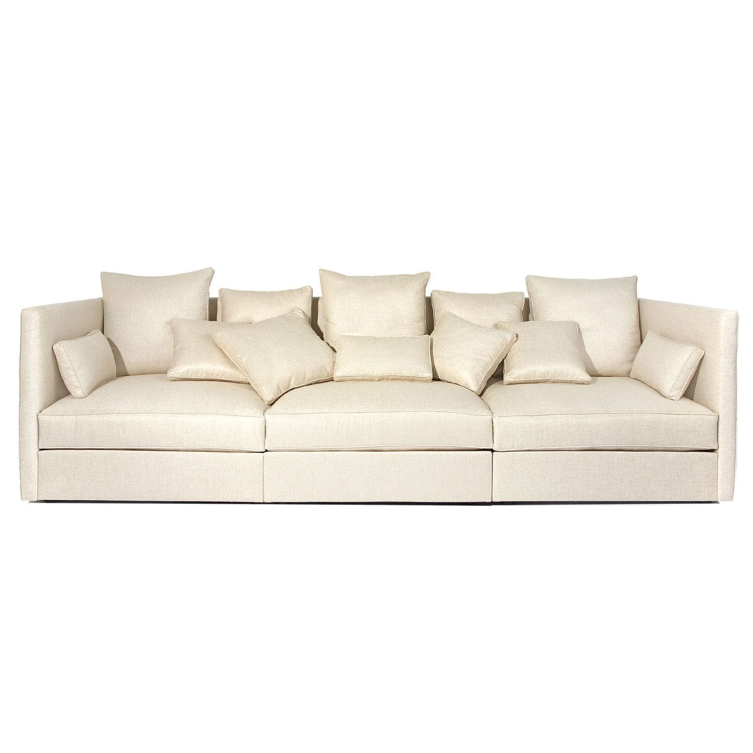 Modular sofa - DENVER - Gastón y Daniela - contemporary / fabric / beige