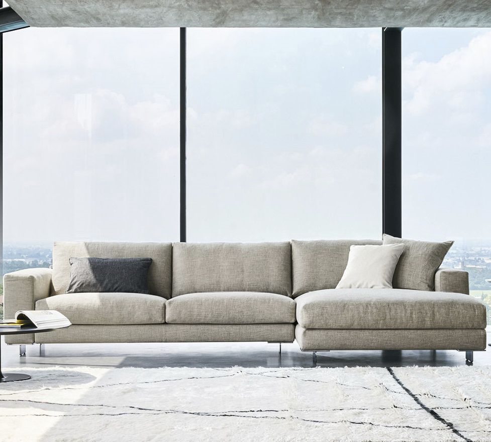 Modular sofa - T—TIME - Twils - contemporary / fabric / with armrests