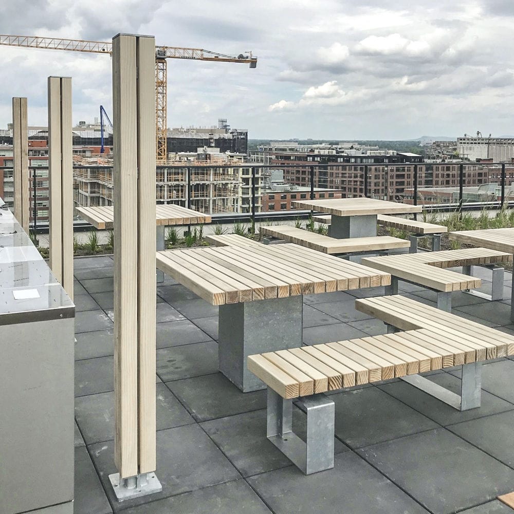 Contemporary light column - SOLID QUATTRO - Streetlife - steel ...