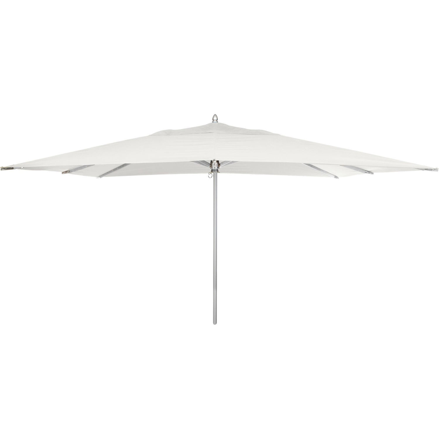 Rectangular parasol - Centra Max - MANUTTI - mast-centered / fabric ...