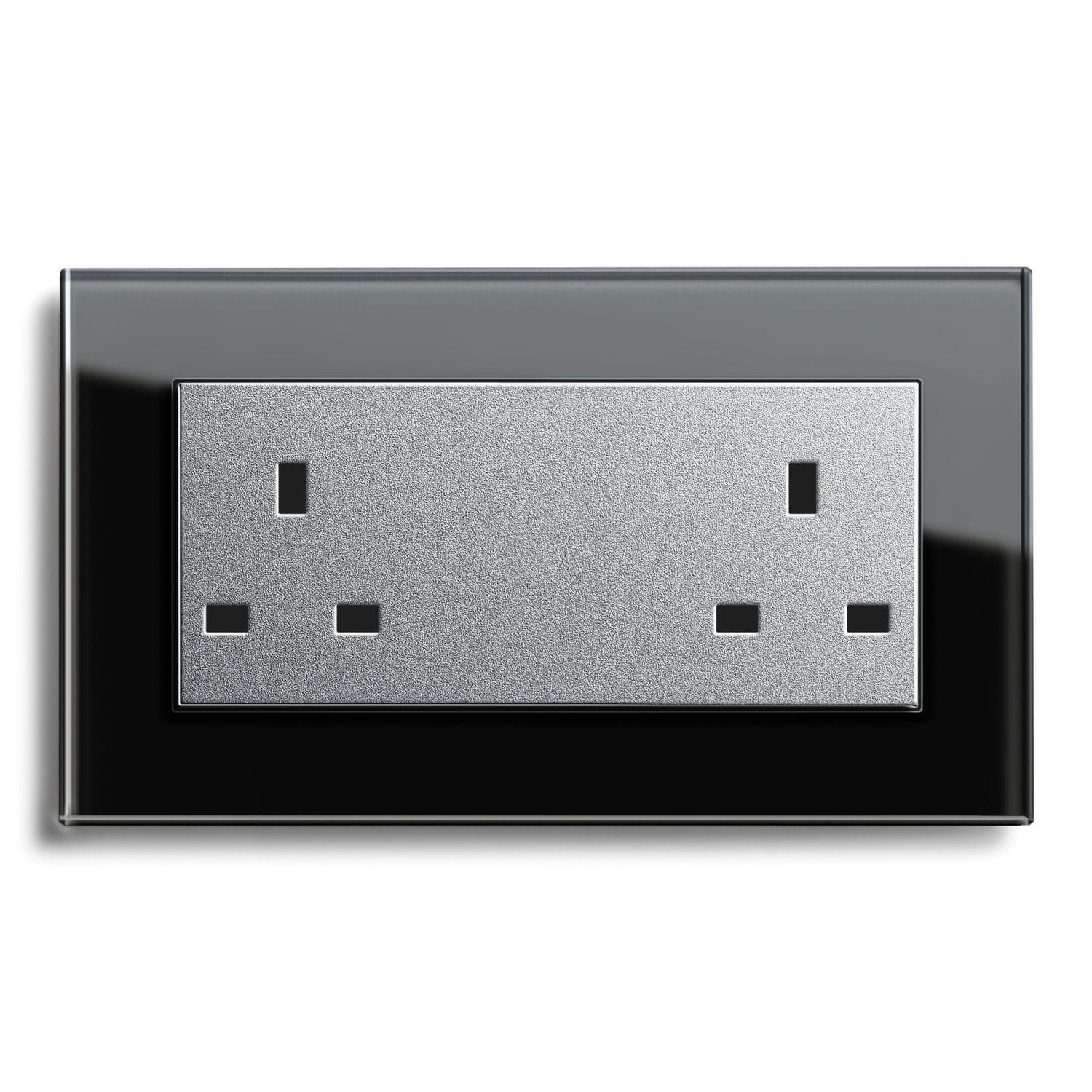 Power socket - BRITISH STANDARD (BS 1363-2) - Gira - double / wall ...