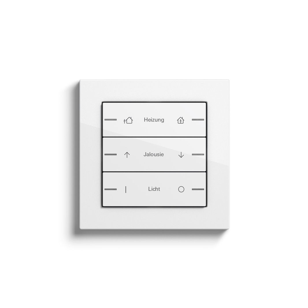 Light switch - push sensor 4 System 55 - Gira - for blinds / for ...