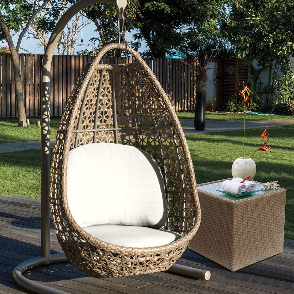 Contemporary hanging chair - JOURNEY - SKY LINE DESIGN - outdoor ...