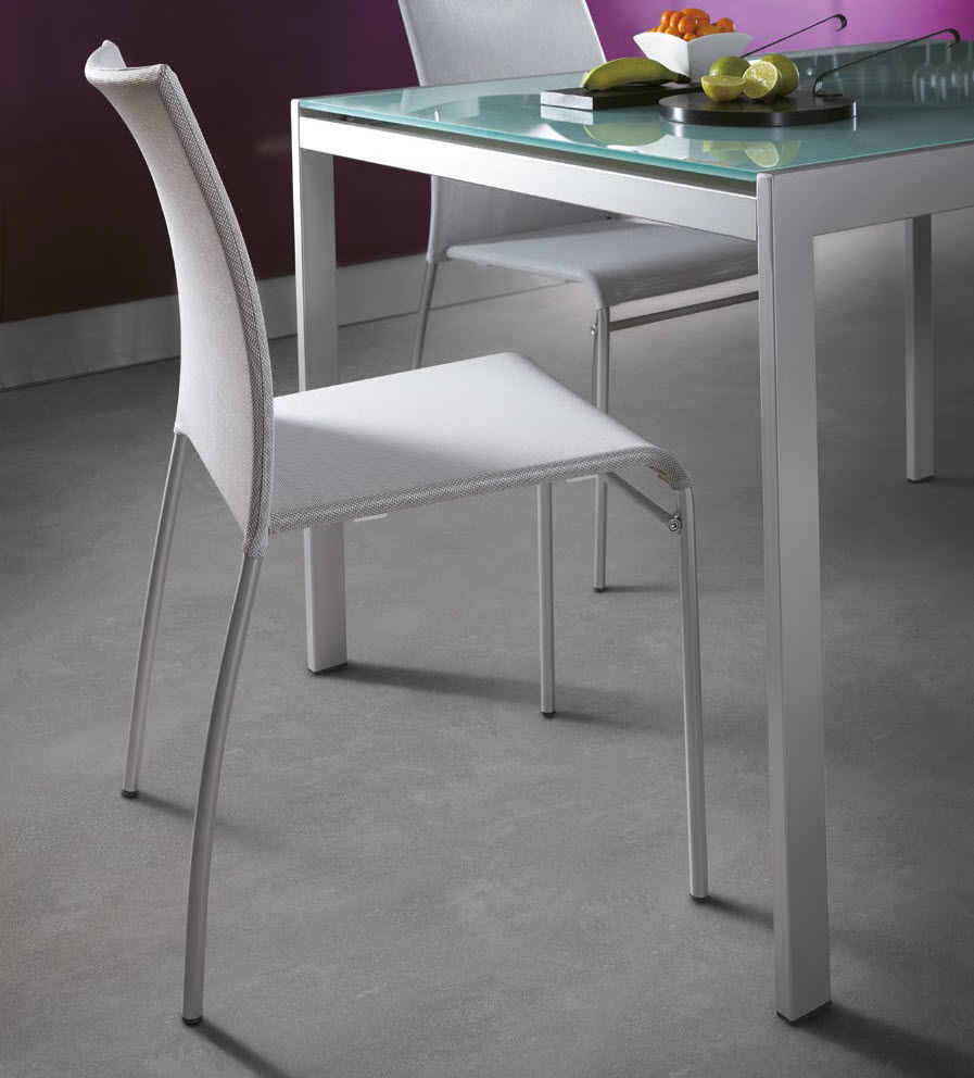 Contemporary chair - AVENUE - SCAVOLINI - indoor / fabric / painted ...