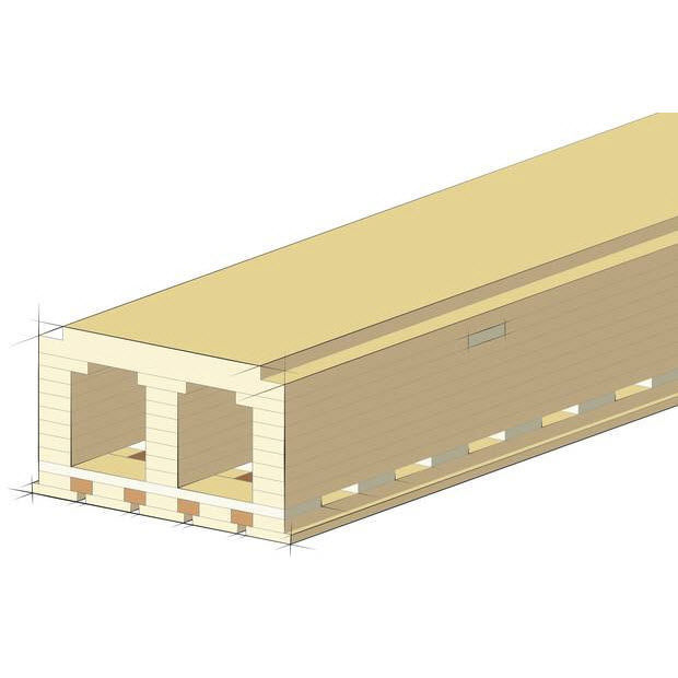 Wood structural panel - LIGNO Q3 classique BV - Lignotrend - reinforced ...