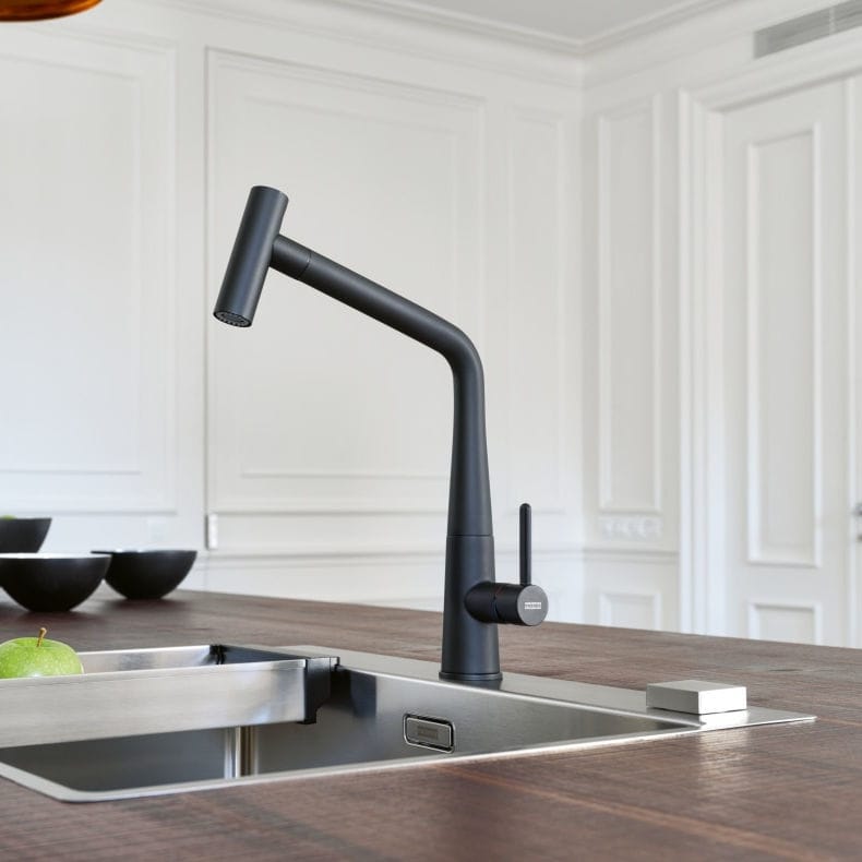 Sink single tap - Icon - FRANKE HOME SOLUTIONS - countertop / brass ...