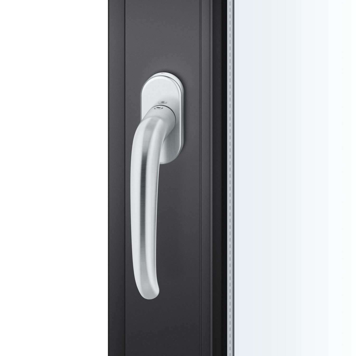Window handle - 34 1023 - Franz Schneider Brakel FSB - aluminum ...