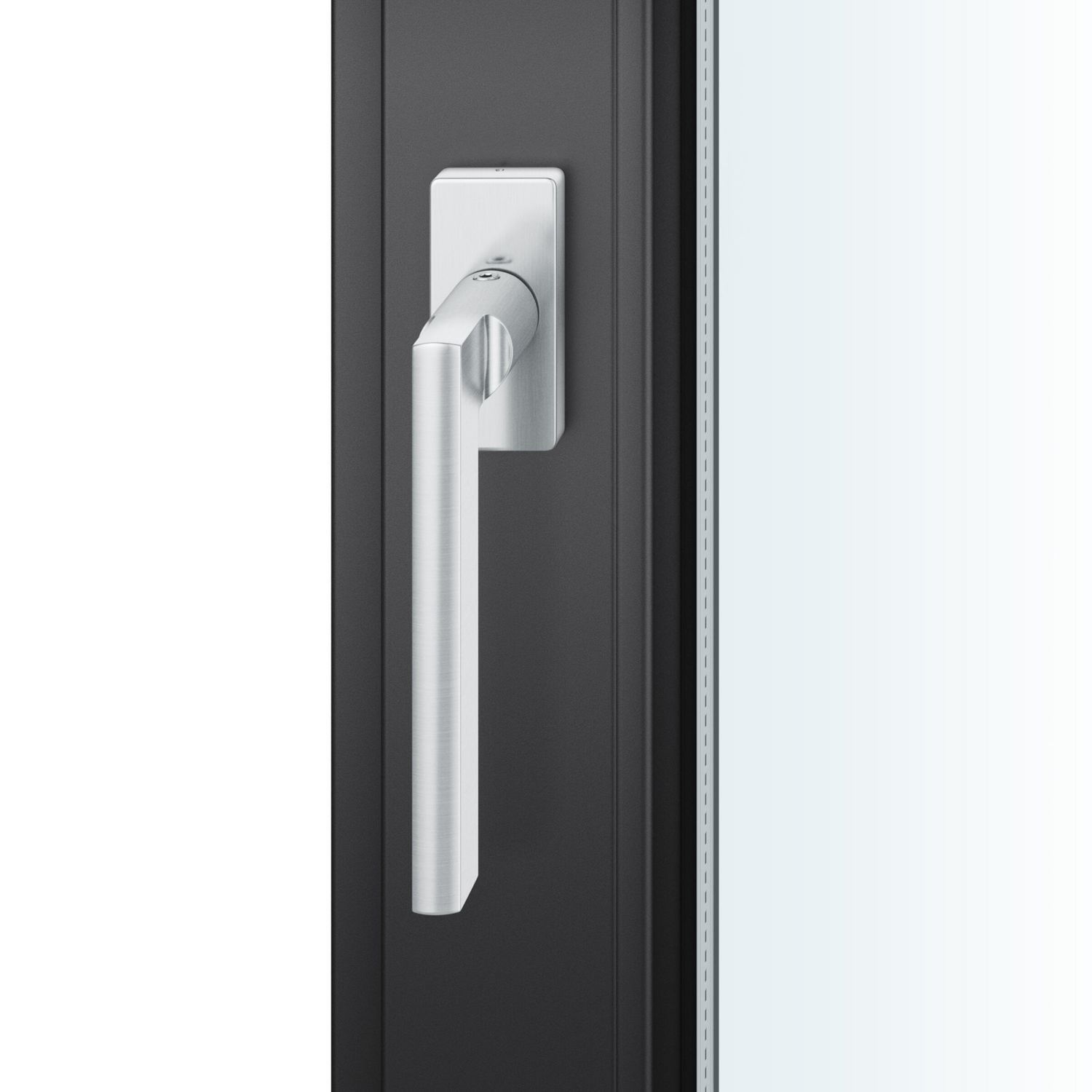 Window handle - 34 1035 - Franz Schneider Brakel FSB - aluminum ...