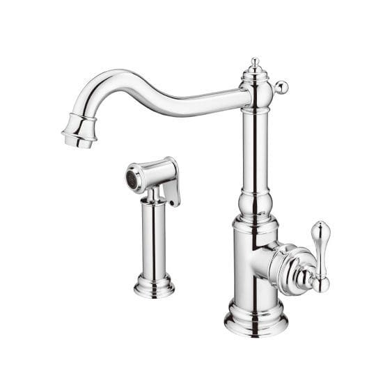 Countertop mixer tap - 6703-96-82CP - JUSTIME - metal / kitchen / 2-hole