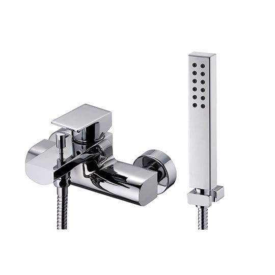 Shower mixer tap - 6790-94-81CP - JUSTIME - for bathtub / wall-mounted ...