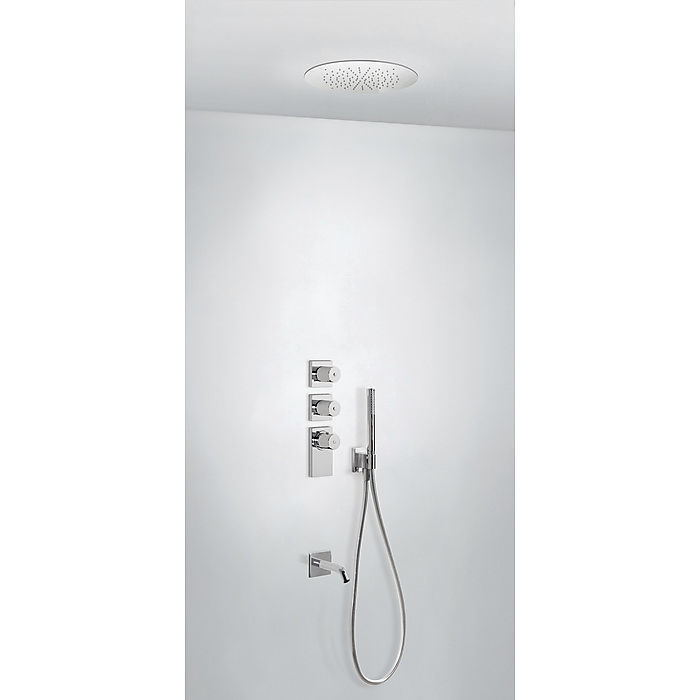 Recessed wall shower set - BLOCK SYSTEM®: 20635302 - TRES Grifería ...