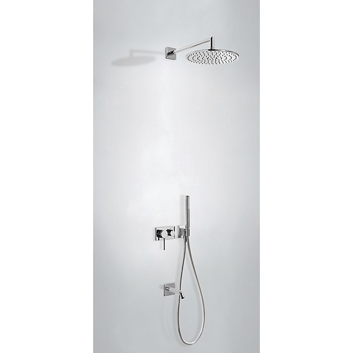 Recessed wall shower set - 3V: 21027313 - TRES Grifería - contemporary ...