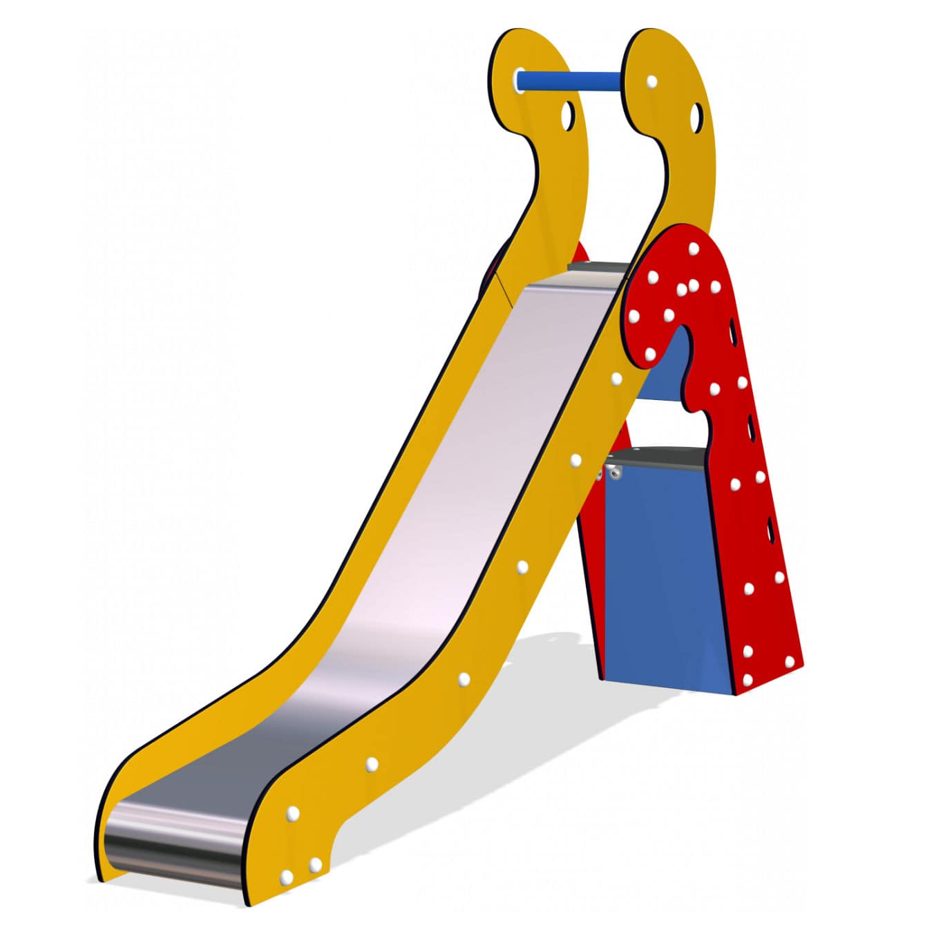 Upright slide - M351 - KOMPAN - for playground