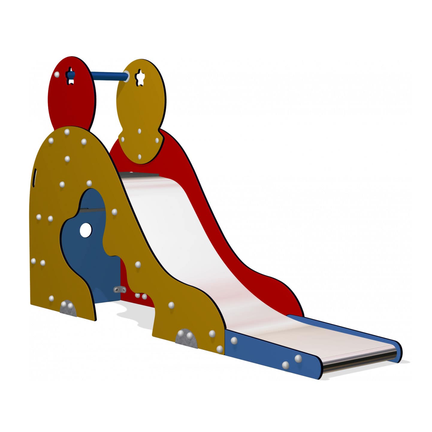 Upright slide - M326 - KOMPAN - for playground