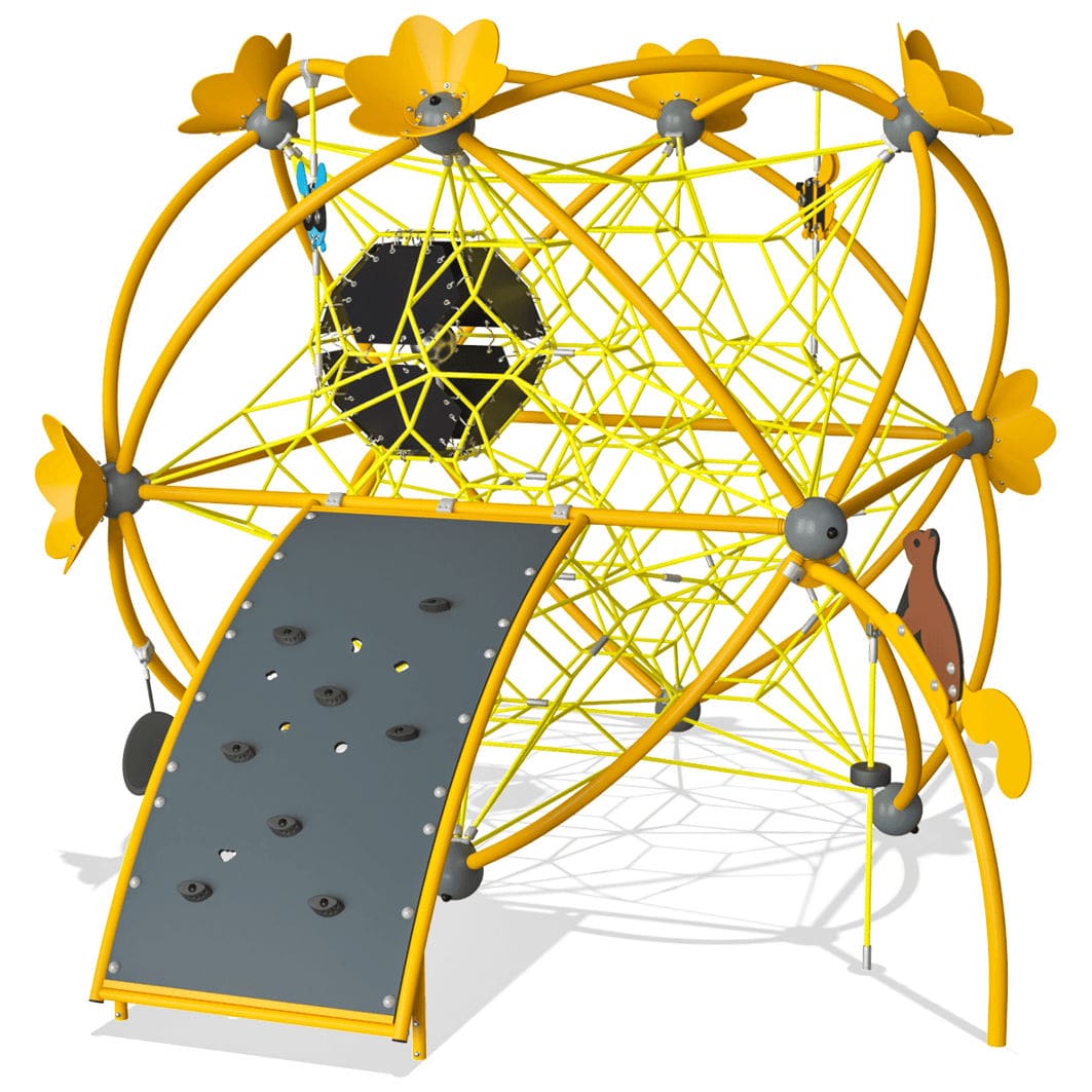 Playground climbing structure - COR10484 - KOMPAN