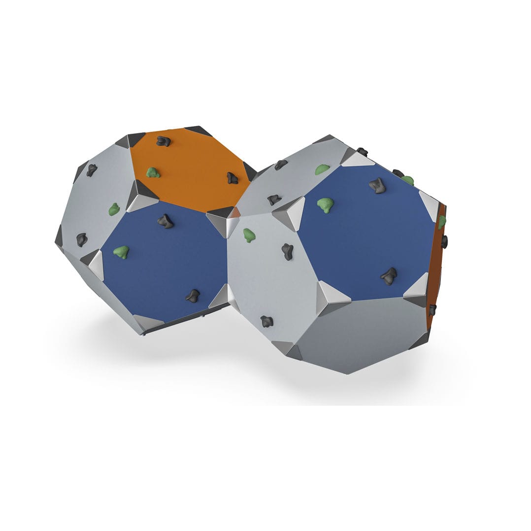 Playground climbing structure - BLOQX 2 - KOMPAN