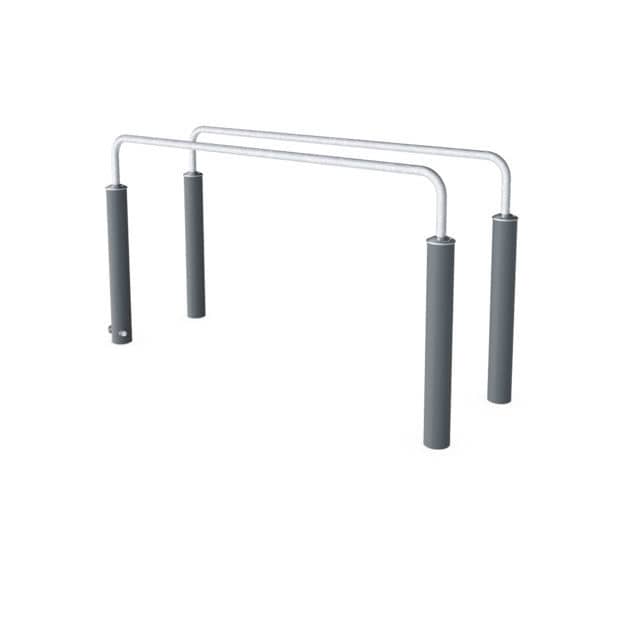 Outdoor parallel bars - FPW201 - KOMPAN - athletics / for fitness trails