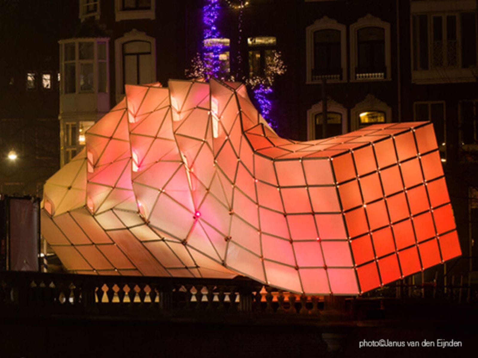 PTFE textile membrane - EYE_BEACON - MDT-TEX - for facade / reflective ...